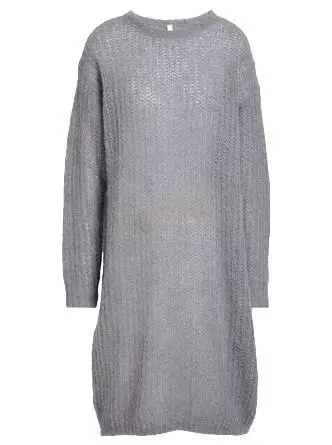 TENSIONE IN Midi Knit Dress - Grey