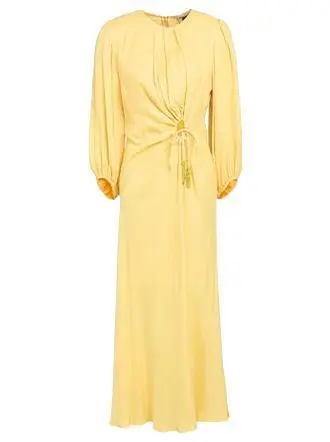 Farm Rio Midi Dress - Yellow