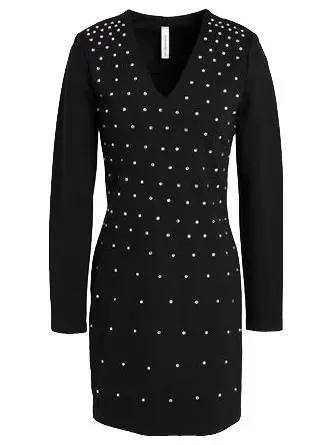 TENSIONE IN Mini Dress In Viscose Blend - Black