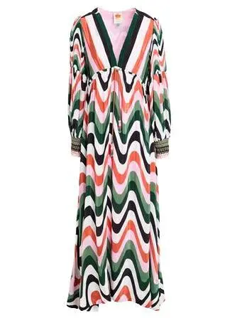 Farm Rio Printed Maxi Dress - Pink