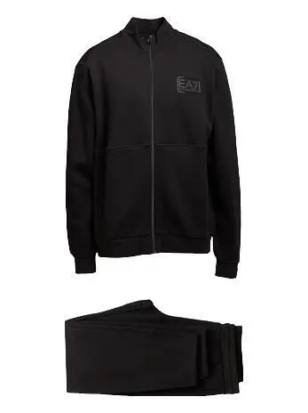 EA7 Tracksuit Size Cotton, Polyester - Black