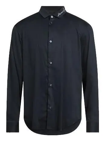 Armani Exchange Shirt Midnight Size Cotton, Elastane - Blue