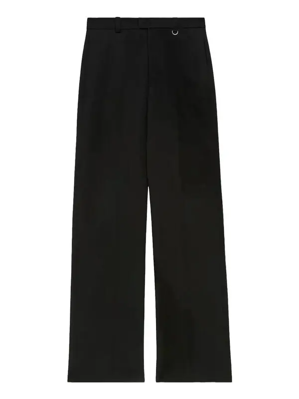 MARANT Donovan Pleated-front Trousers - Black
