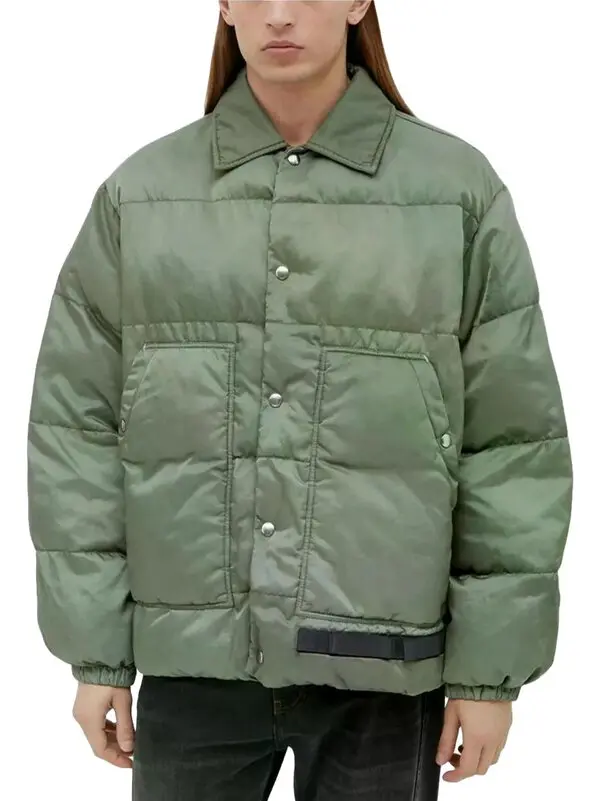 OAMC Quilted Snap-fastening Jacket - Green
