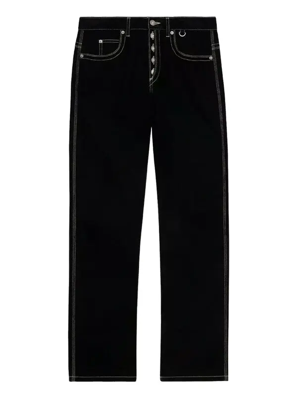 MARANT Jeffrey Velvet Trousers - Black