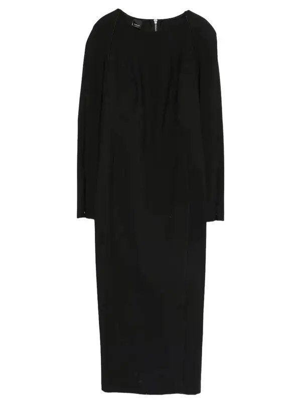 Pinko Long Sleeve Dress - Black