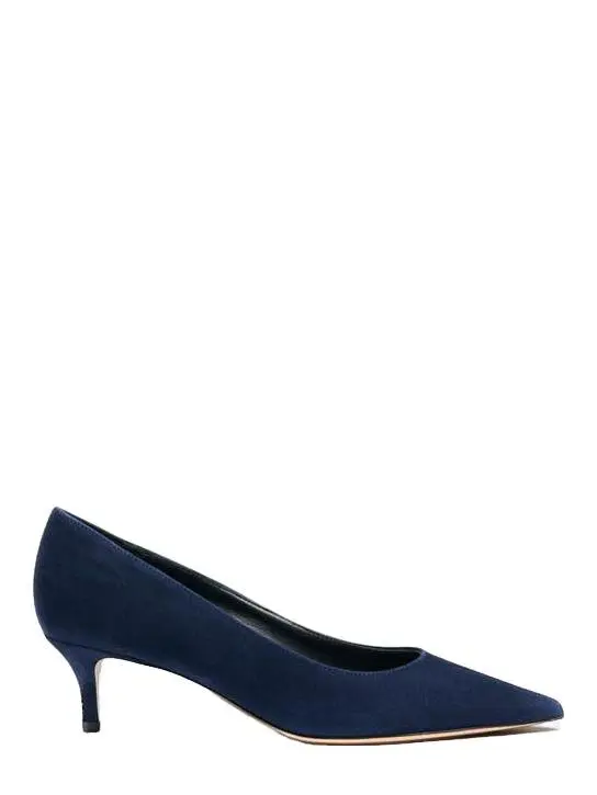 Marion Parke Classic Pump 45 Suede - Navy