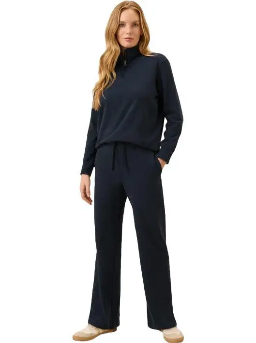PACT Cloudknit Half Zip - Midnight Blue