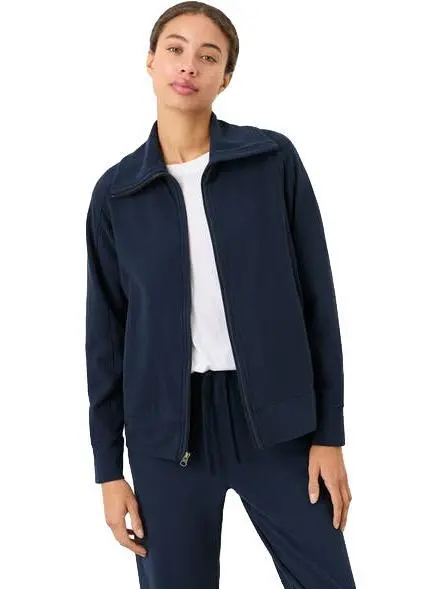 PACT Cloudknit Zip Jacket - Navy Blue