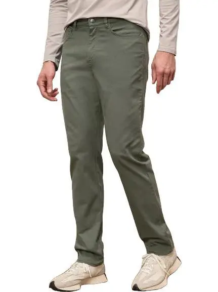 PACT Stretch Twill 5-pocket Pant - Castor Green