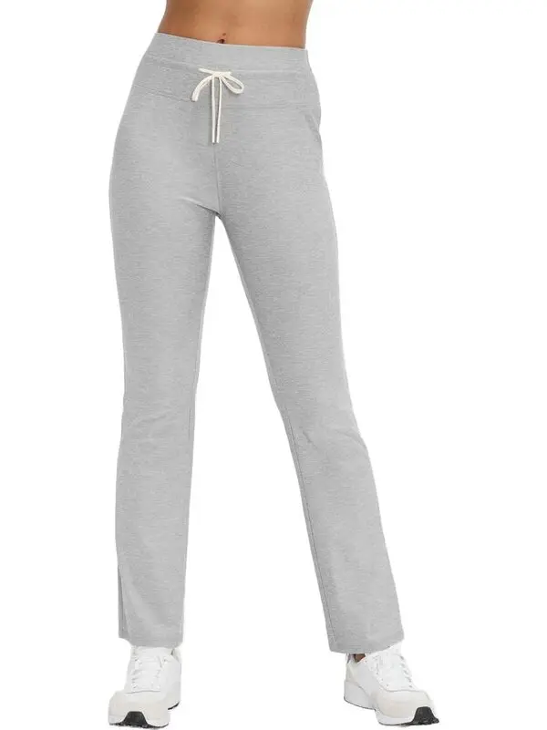 PELOTON Dreamblend High Rise Flared Legging - Light Heather Grey