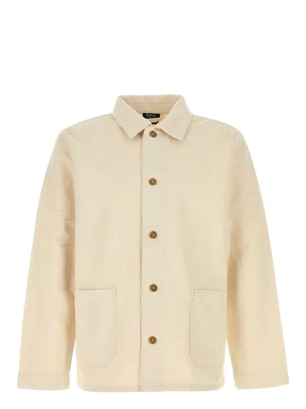 A.p.c. Kerlouan Denim Jacket - Beige O Tan