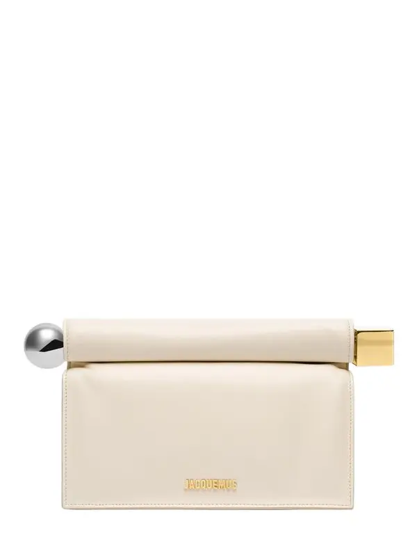 Jacquemus La Pochette Rond Carre - Ivory