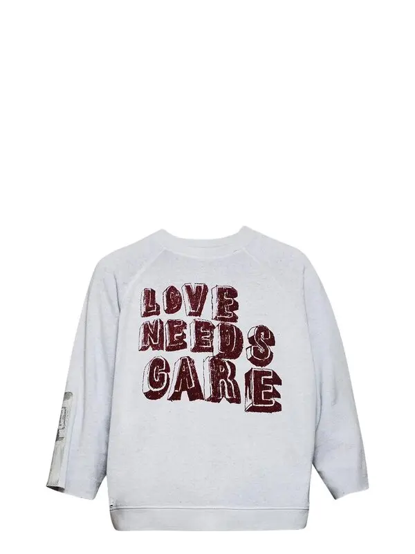 PALY Graphic Crewneck Sweatshirt - Blue