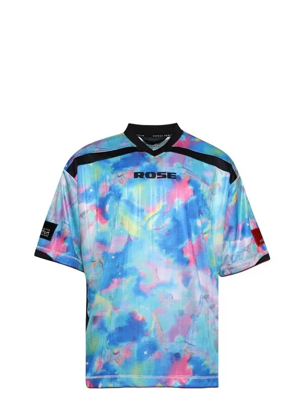 Martine Rose Printed Football Top - Blue