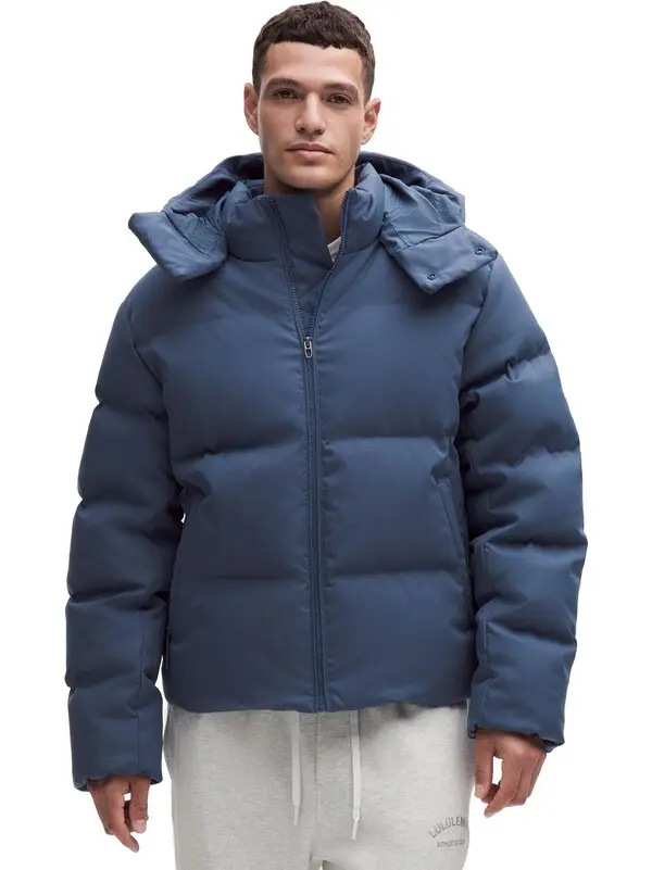 Lululemon Down Puffer Jacket - Blue Twill
