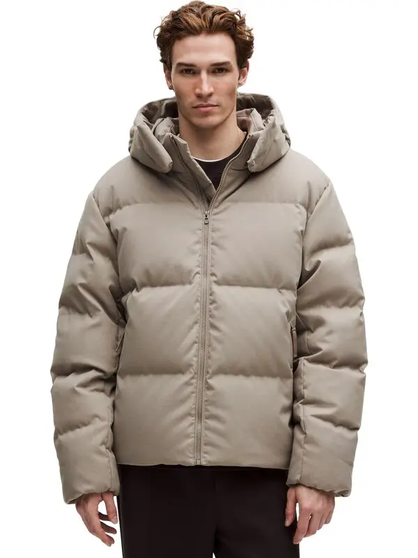 Lululemon Down Puffer Jacket - Warm Ash Grey