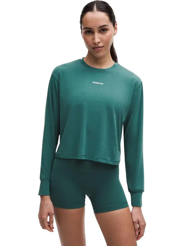 Lululemon Jersey Training Long-sleeve Shirt - Deep Marina