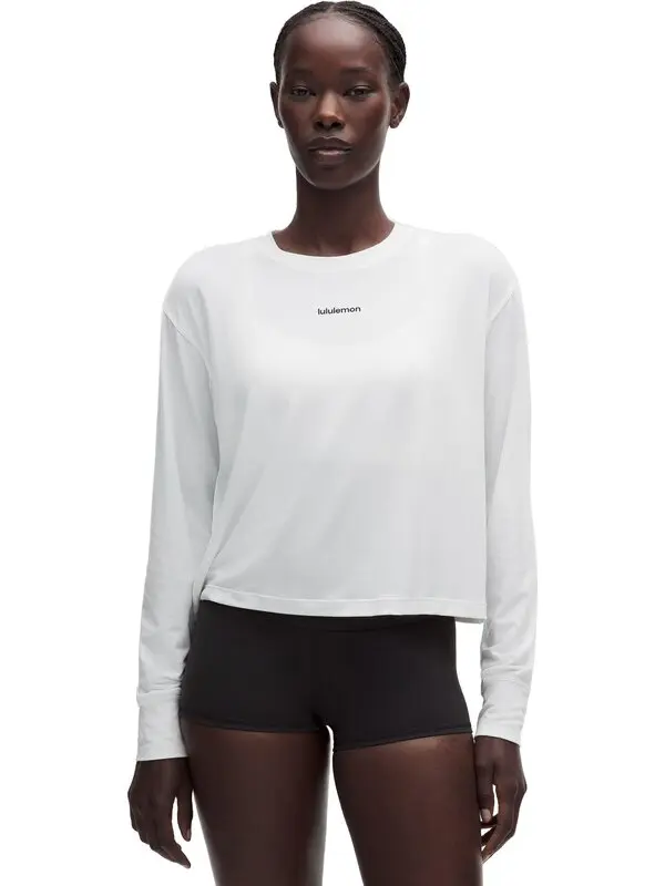 Lululemon Jersey Training Long-sleeve Shirt - White