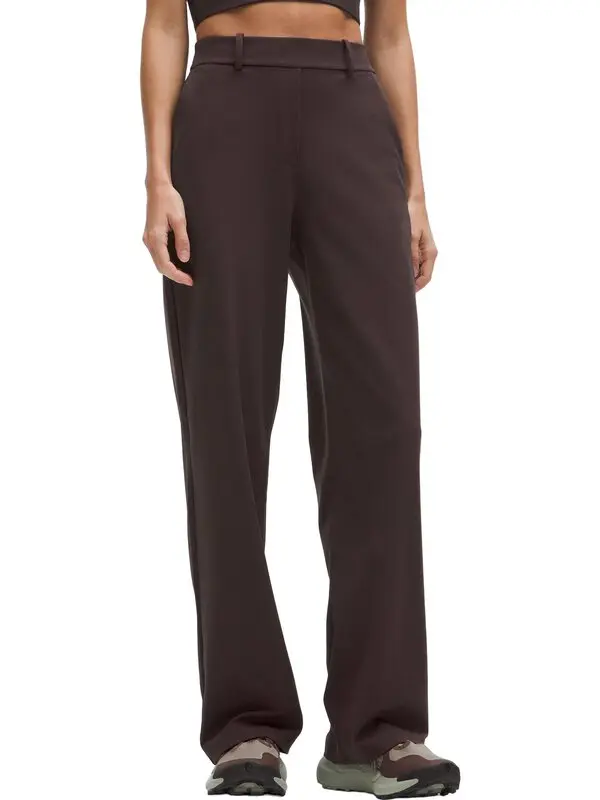 Lululemon Daydrift High-rise Straight-leg Trouser - Sequoia