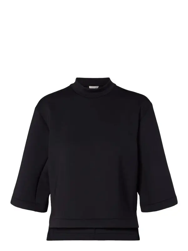 Moncler X Ee72 Edward Enninful Jersey T-shirt - Black
