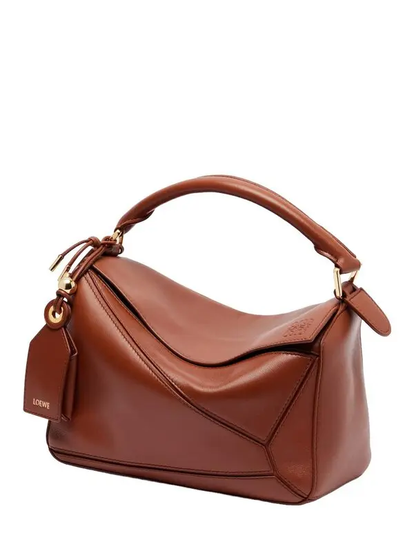 Loewe Puzzle Small Tote Bag - Brown