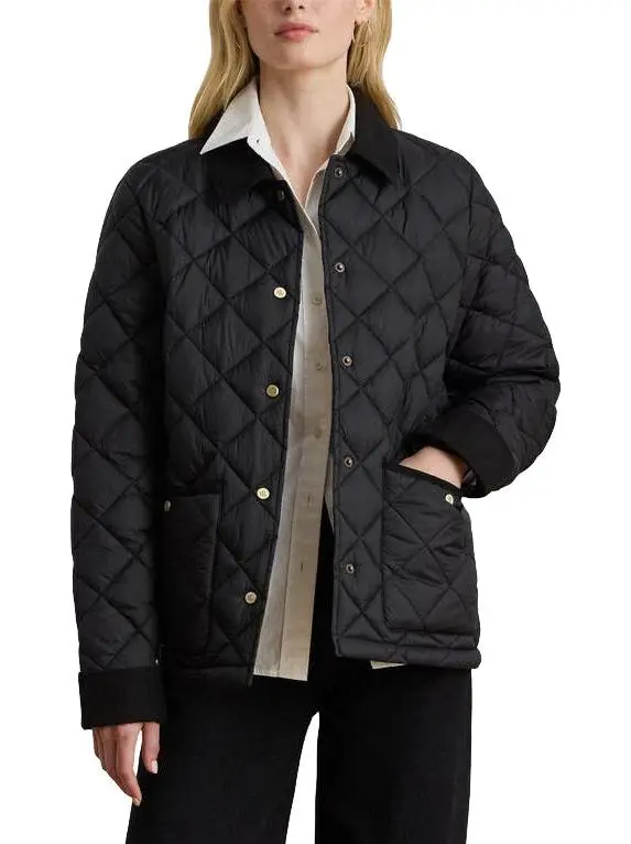 Ralph Lauren Diamond Quilted Jacket - Black