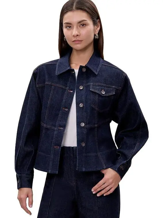 Rebecca Taylor Carmen Denim Jacket - Carmen Indigo