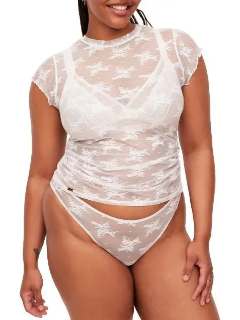 ADORE ME Shirra T-shirt And Panty Set - White