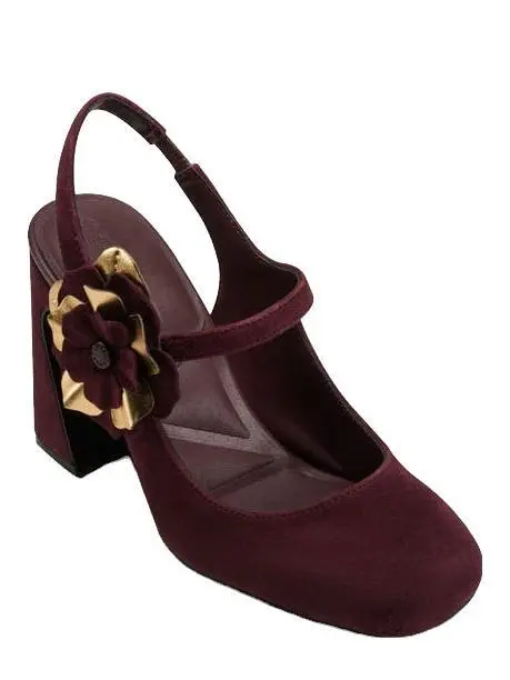 Karl Lagerfeld Paris Pierra Slingback Pump - Wine