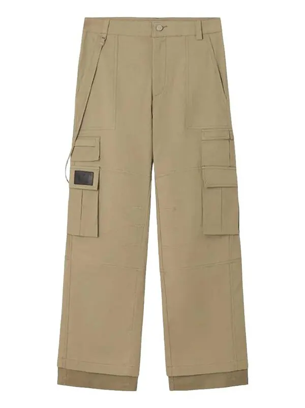 CARRER Wide Cargo Pants - Beige