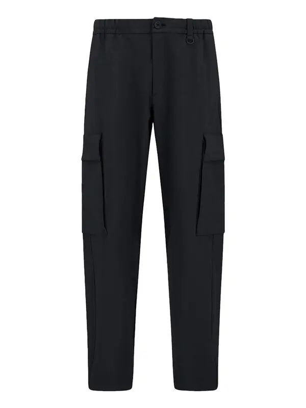 Herno Technical Cargo Pants - Black