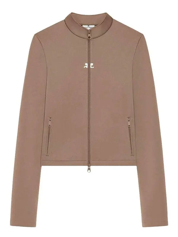 COURREGES Biker Jacket - Brown