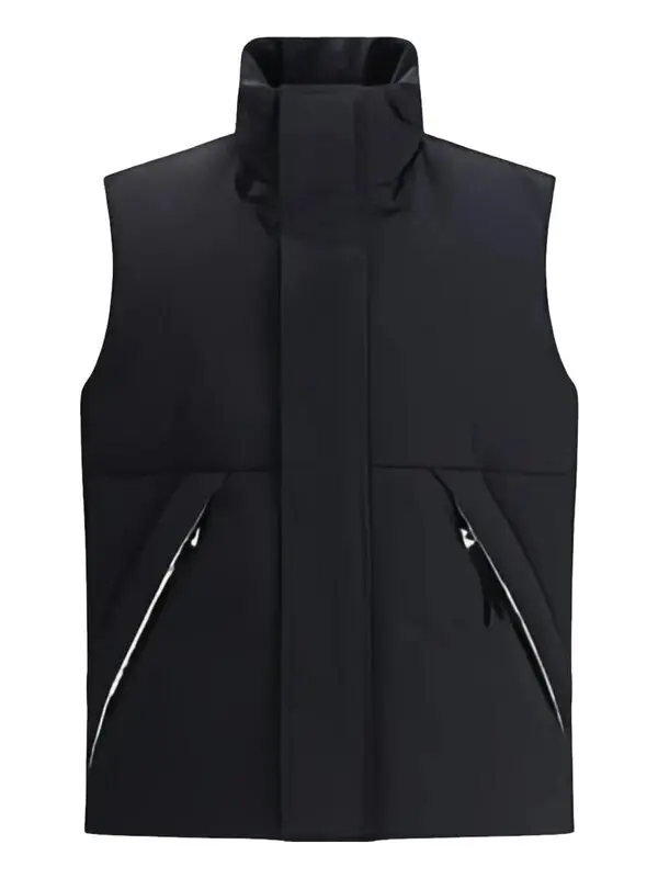 Herno Zip-pocket Down Vest - Black