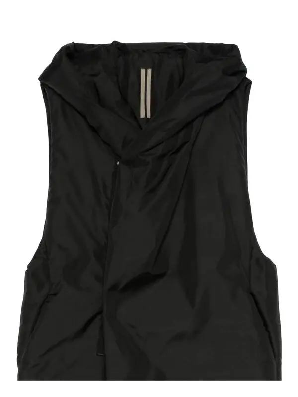 Rick Owens Sleeveless Coat - Black