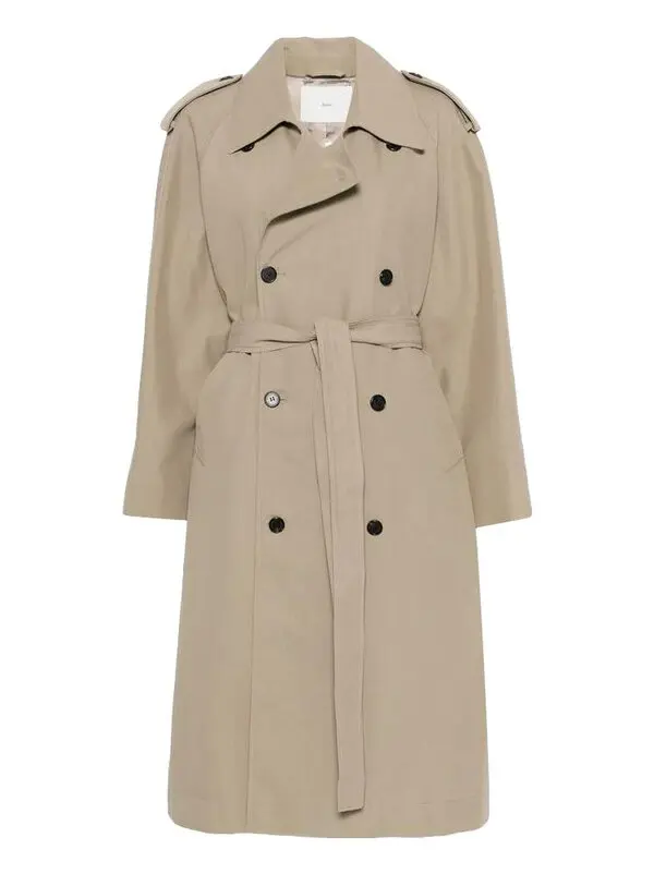 DUNST Rainwear Trench Coat - Beige