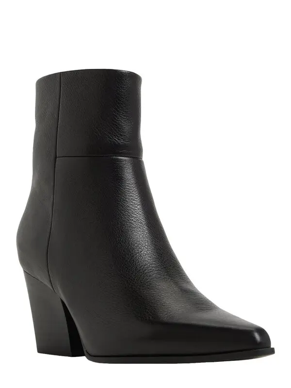 Aldo Shanah Block Heel Bootie - Black