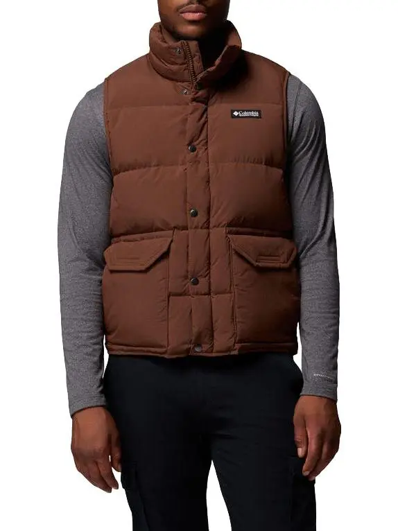 Columbia Wallowa Down Puffer Vest - Tobacco