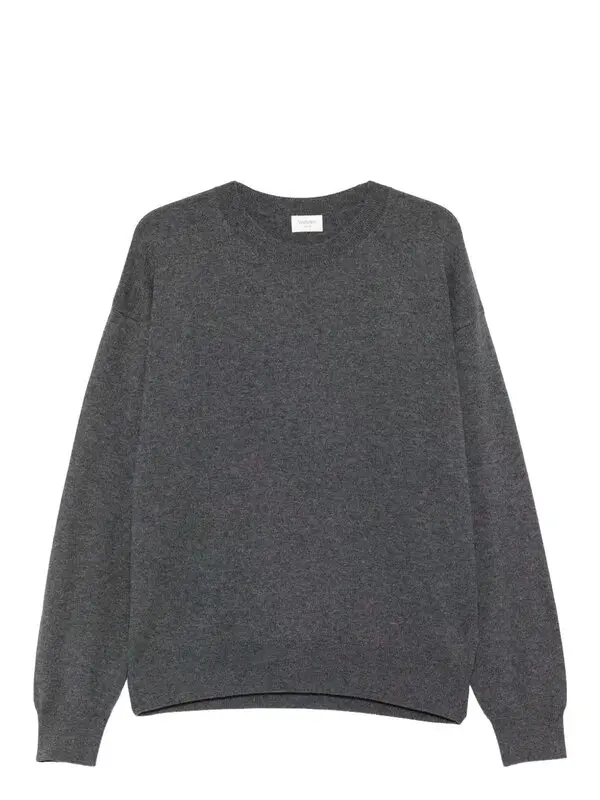 Saint Laurent Round-neck Cashmere Sweater - Grey