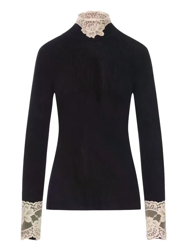Valentino Garavani Cashmere Sweater - Black
