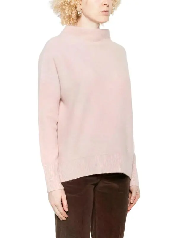 Vince Long-sleeve Cashmere Sweater - Pink