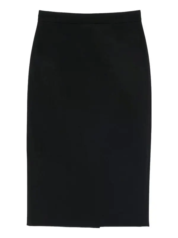 Max Mara High-waisted Pencil Skirt - Black