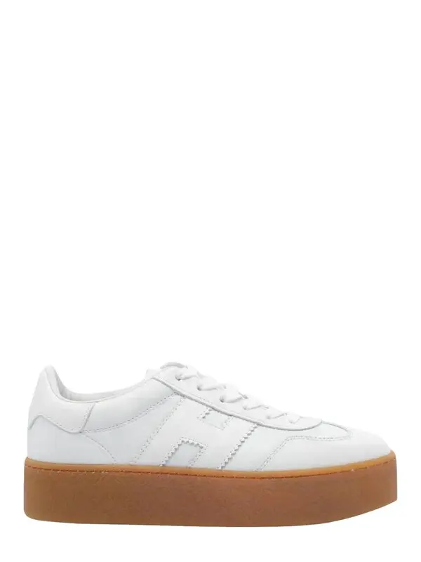 Hogan Leather Sneakers - White
