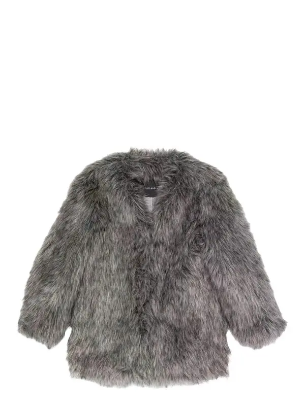 THELAURENT Faux Fur Coat - Grey
