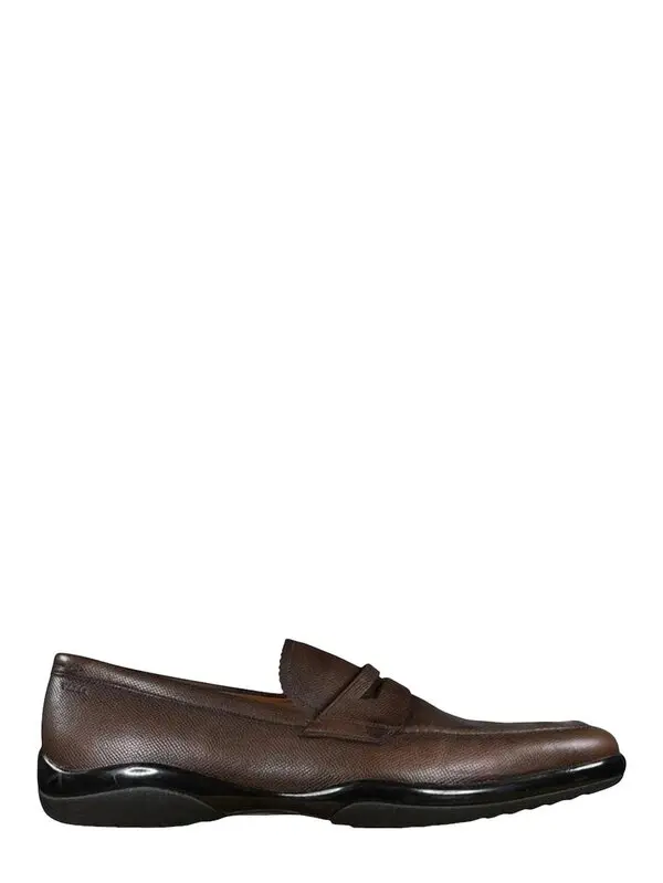 Bally Micson Leather Loafers - Coffee