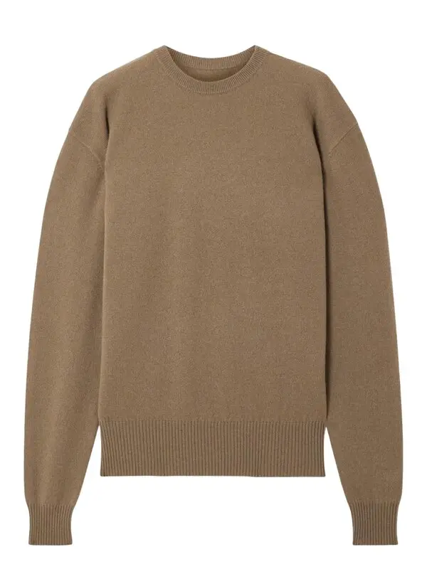 TOTEME Cashmere Slim-fit Sweater - Brown