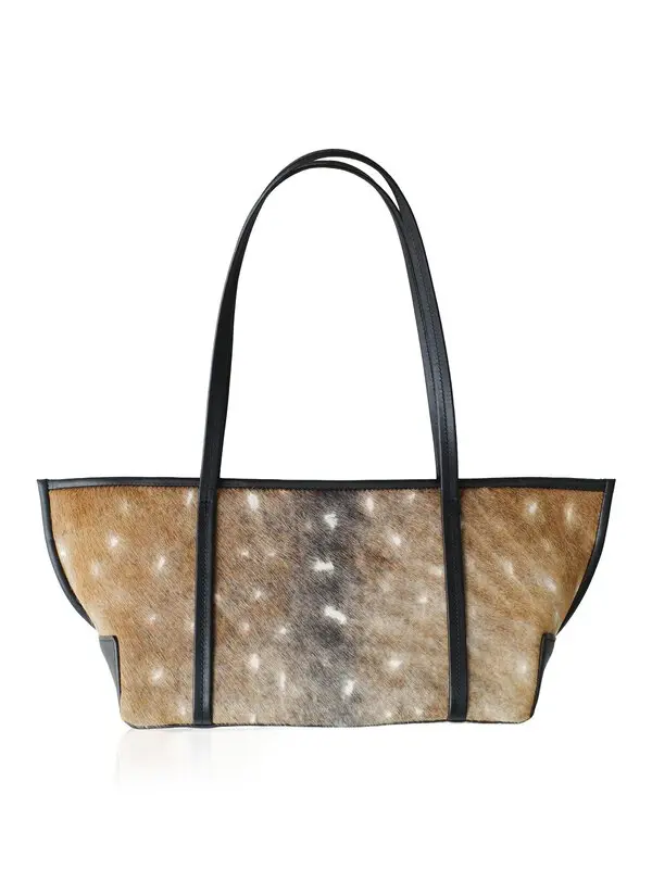 ST. AGNI Slim Bateau Tote - Animal