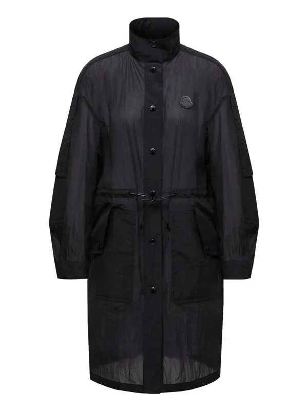Moncler X Ee72 Edward Enninful Prapiroon Long Parka - Black