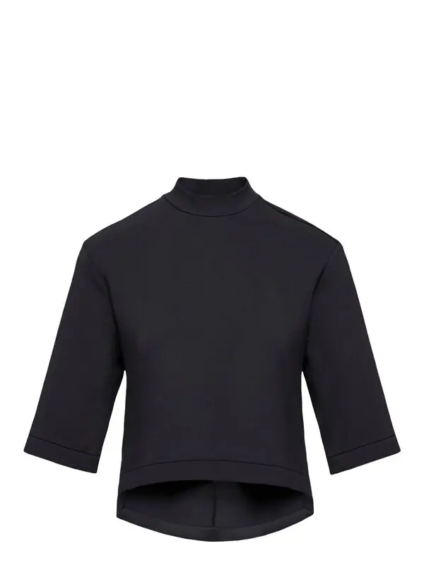 Moncler X Edward Enninful Neoprene T-shirt - Black