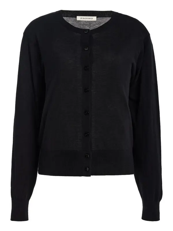BY MALENE BIRGER Montie Knit Cardigan - Black